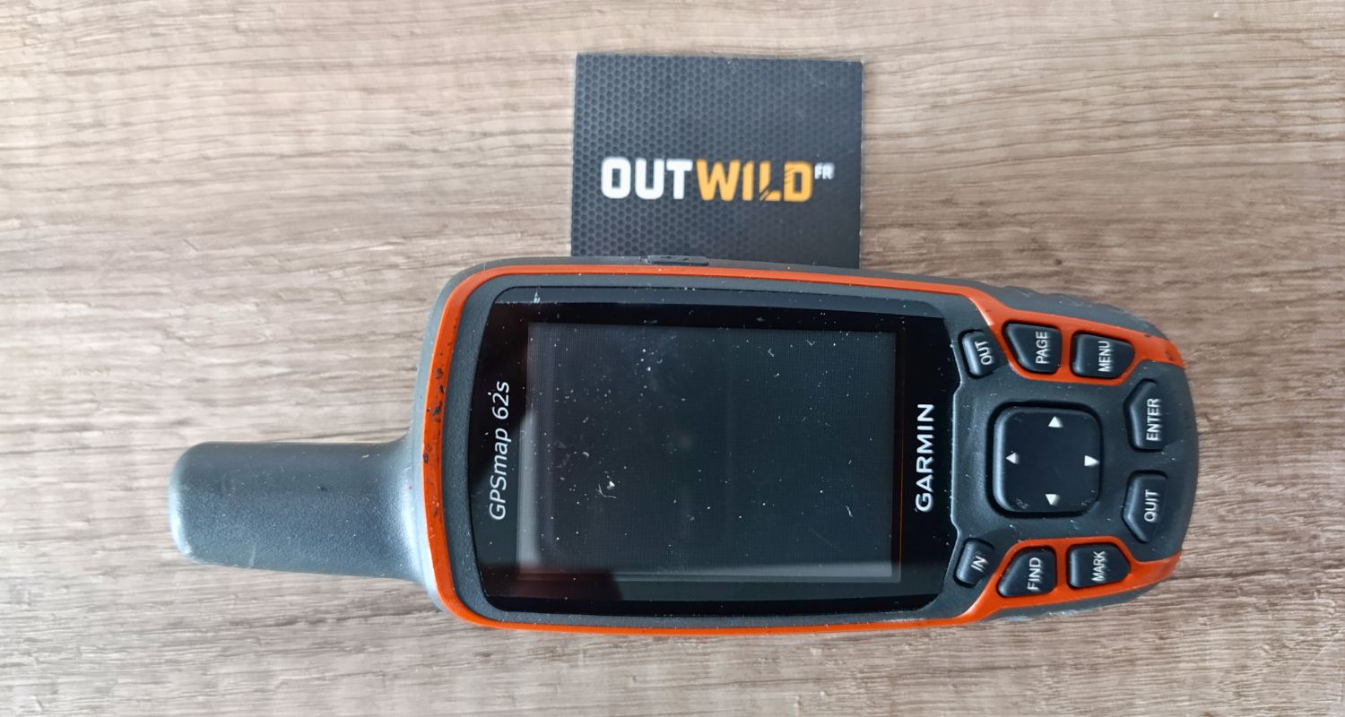 Test GPS MAP® 62s - Garmin - OutWild - Expéditions & Voyages