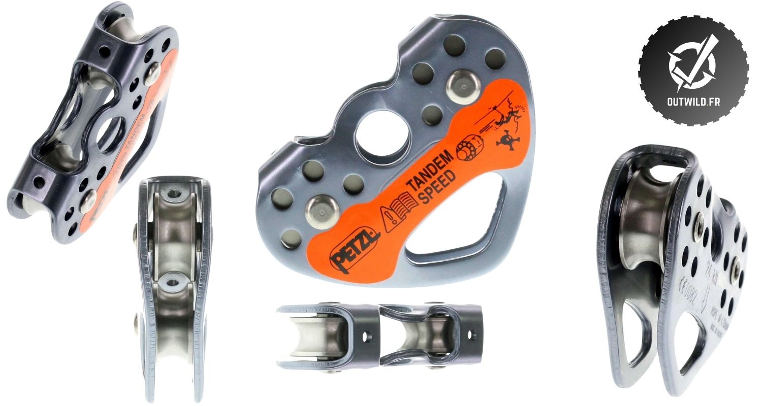 Test poulie Via Ferrata TANDEM® SPEED Petzl - outdoor - Expéditions ...
