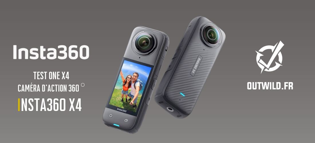 Test Insta360 One X4 : Caméra 360 ° taillée pour l’aventure - OutWild ...